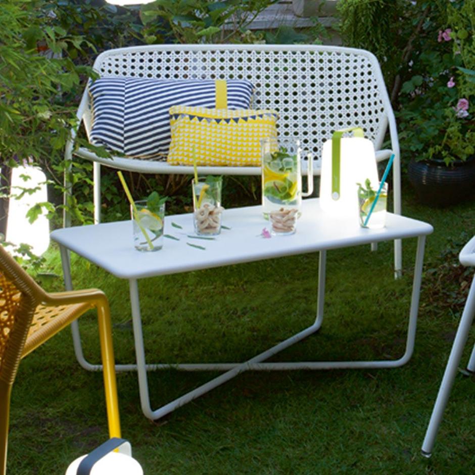 Buy Croisette Small Bench by Fermob Outdoor Furniture — The Worm that ...