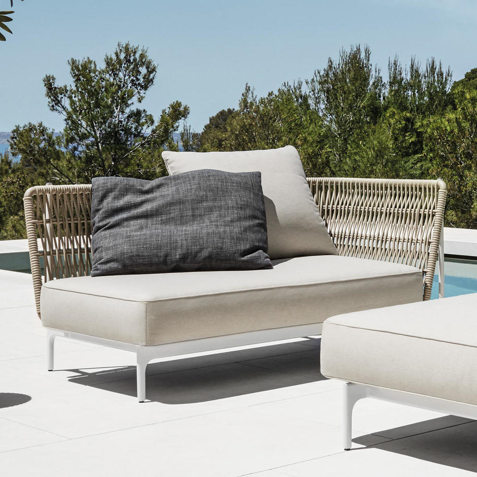 Buy Grand Weave Right Corner / End Unit by Gloster — The Worm that ...