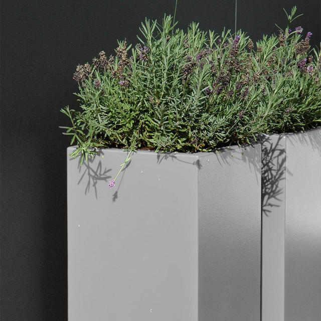 Buy Aluminum Garden Column Planter — The Worm that Turned ...