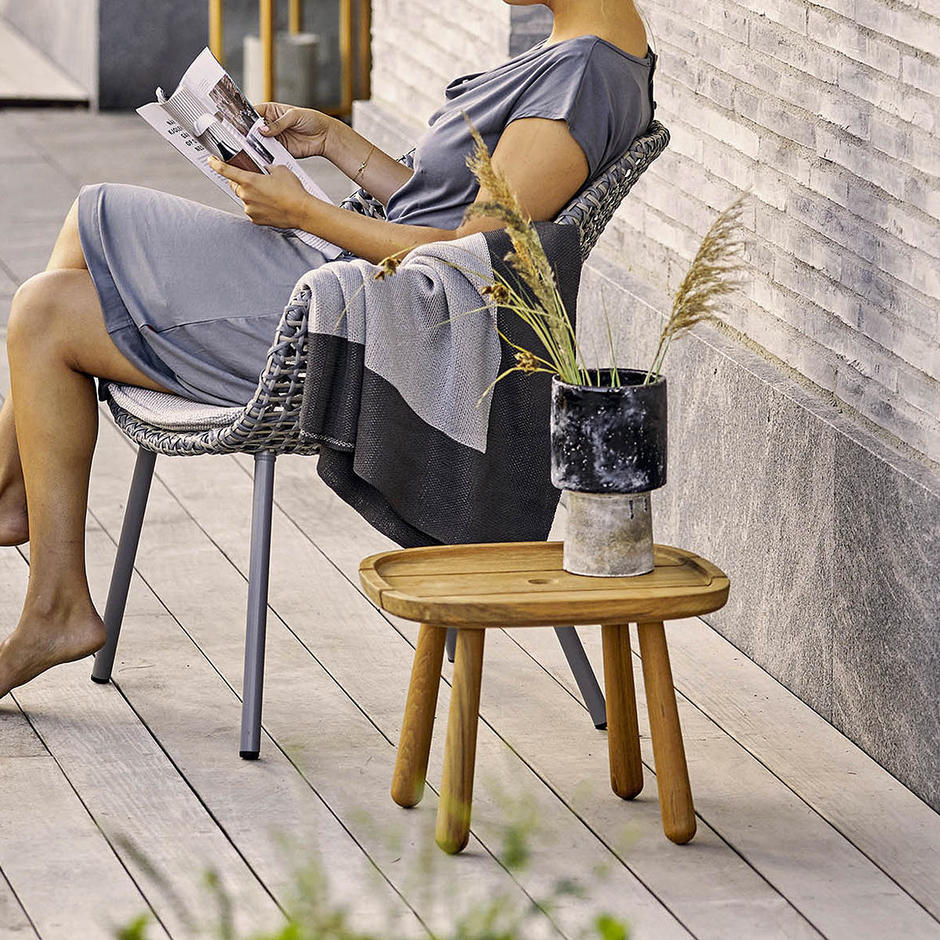 Buy Royal Square Teak Coffee Table by Cane-line — The Worm that Turned ...