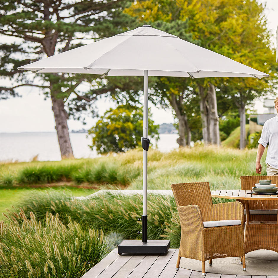 Buy Sunshade Parasols with Crank Handle by Cane-line — The Worm that ...