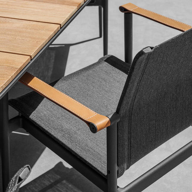 Buy Gloster 180 Dining Chairs with Arms by Gloster — The Worm that ...