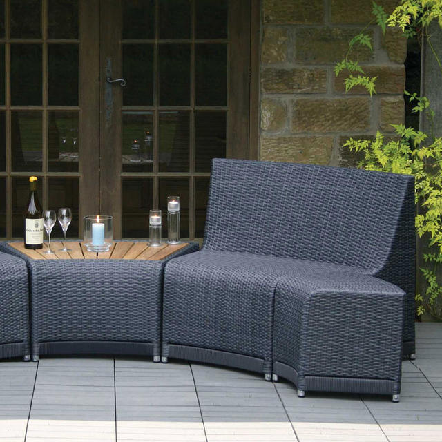 Buy Oasis Outdoor Curved Modular Seating — The Worm that Turned ...