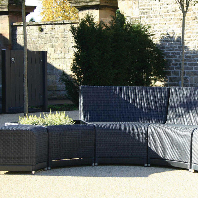 Buy Oasis Outdoor Curved Modular Seating — The Worm that Turned ...