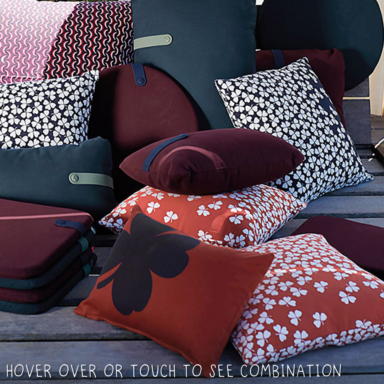 Scatter Cushions - Bold Blues — The Worm that Turned - revitalising ...