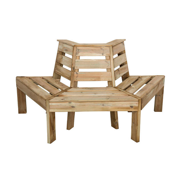 Buy Wooden Tree Seat by Forest Garden — The Worm that Turned ...