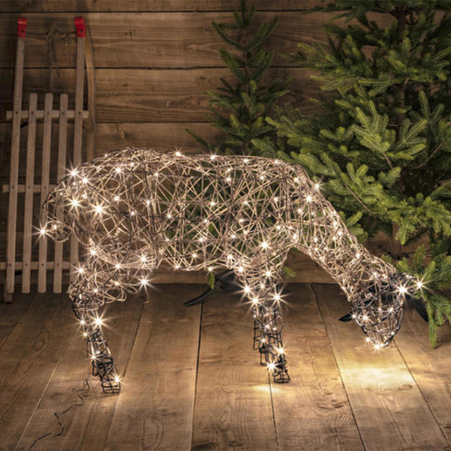 Buy Outdoor Wicker Grazing LED Sheep — The Worm that Turned ...