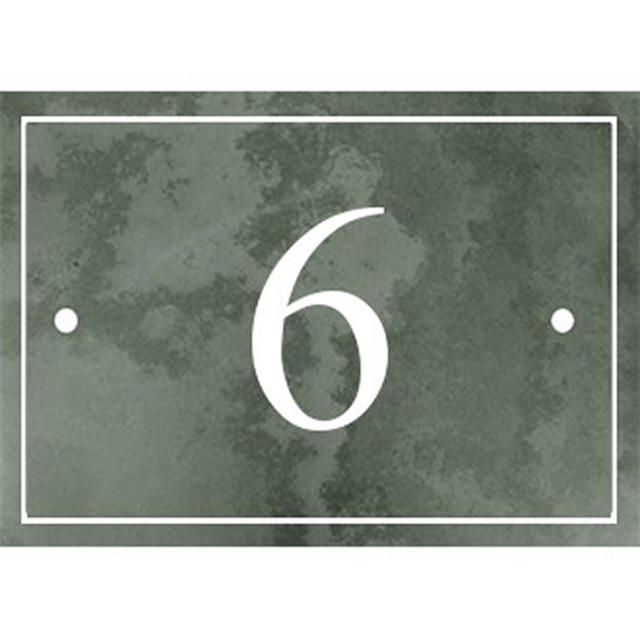 Buy Smooth Slate House Numbers — The Worm that Turned - revitalising ...